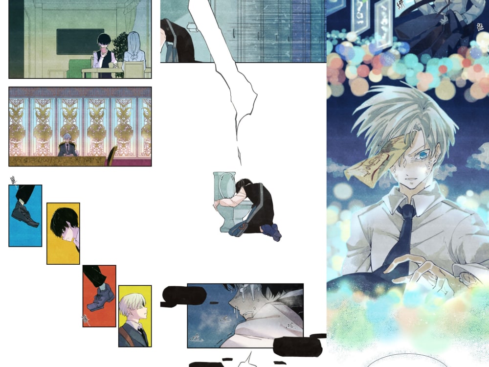 Full color of webtoon/ webcomic style | Upwork