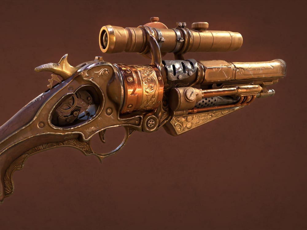 Steampunk/Vintage/Retro prop, weapon, vehicle | Upwork