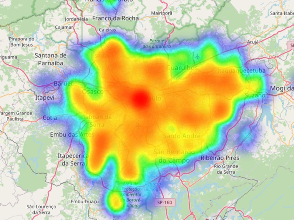 Interactive web maps for data visualization and representation | Upwork