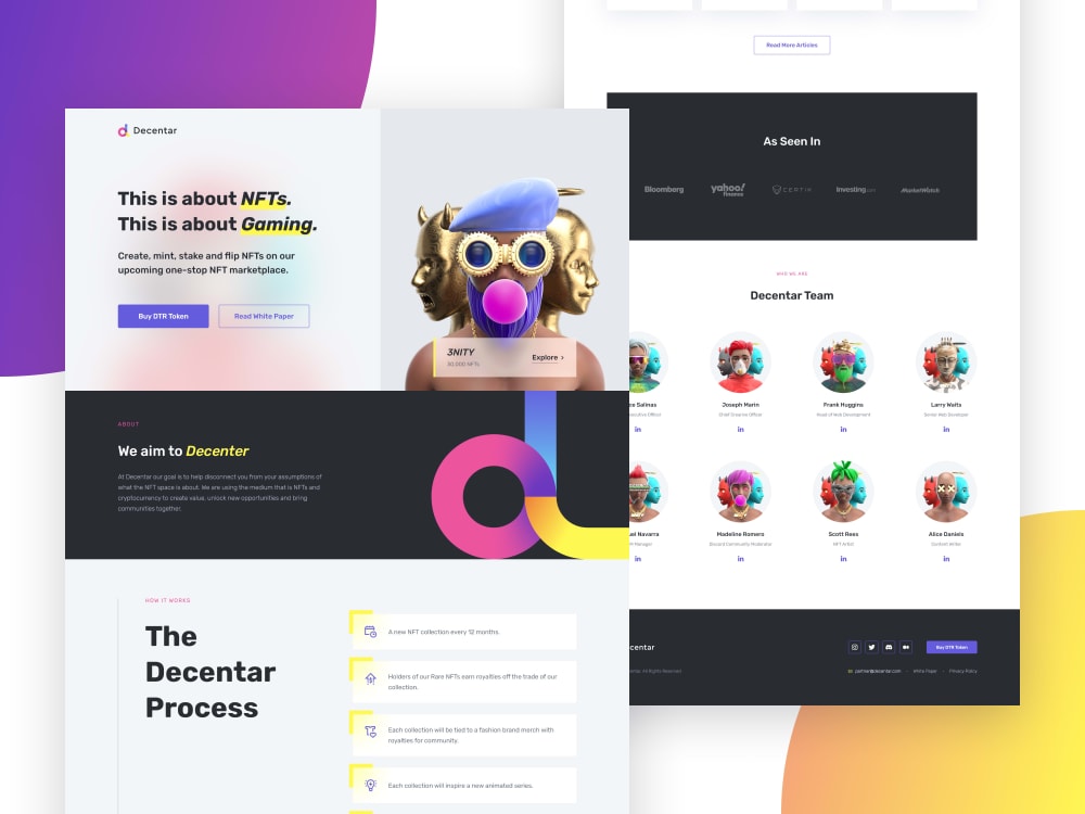 A sleek and functional design for your Website or Landing Page | Upwork