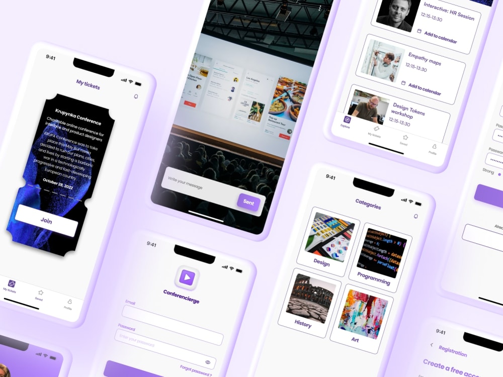 Mobile app design with figma UI/UX for ios and android | Upwork