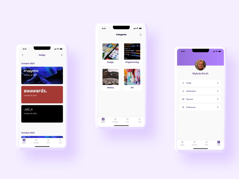 Mobile app design with figma UI/UX for ios and android | Upwork