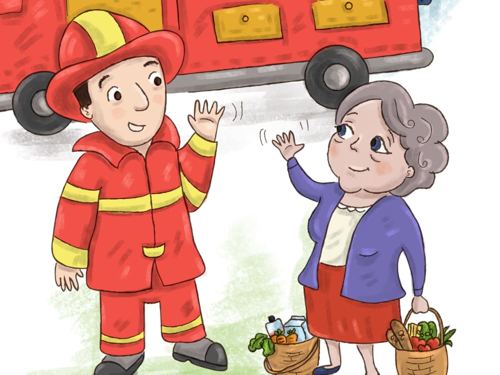 10 children's book simple illustrations | Upwork