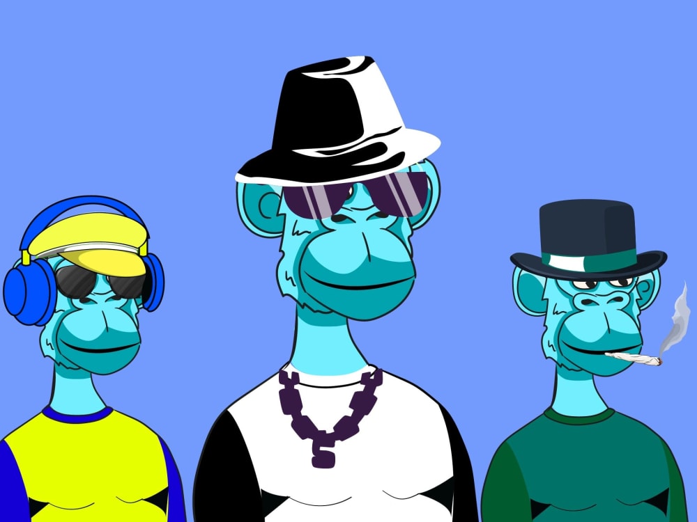 Unique 2D NFT Art Creation Services | Upwork