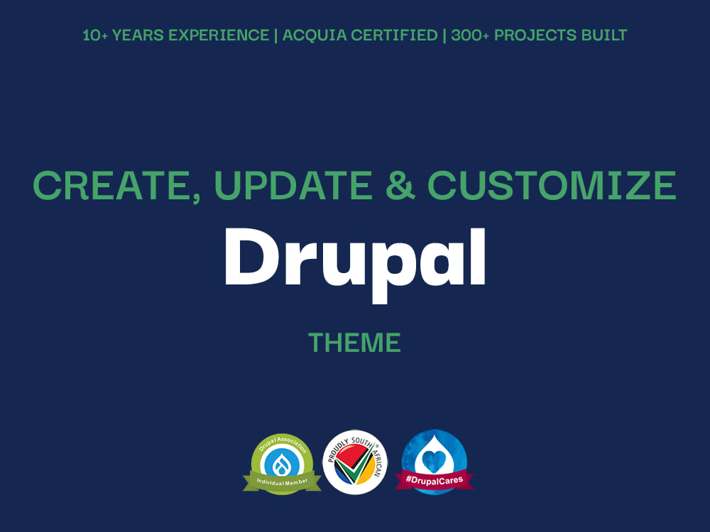 A professional Drupal theme | Upwork
