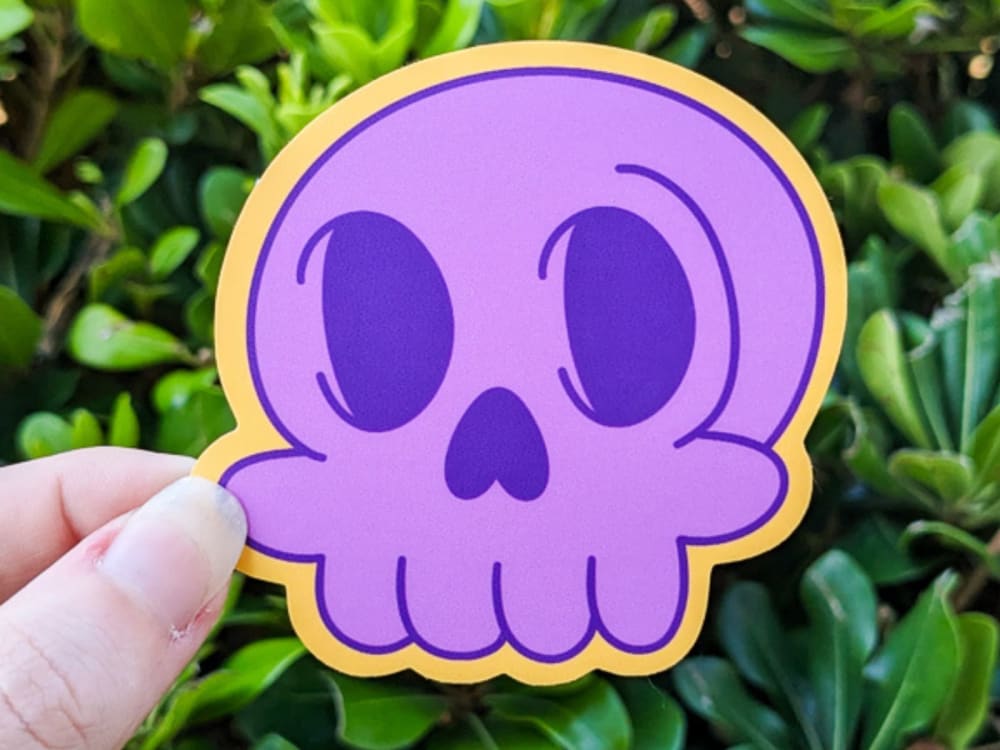 A vibrant sticker design ready to print | Upwork