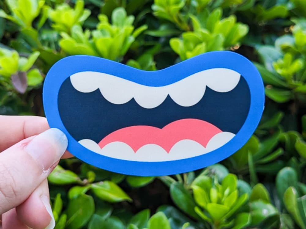 A vibrant sticker design ready to print | Upwork
