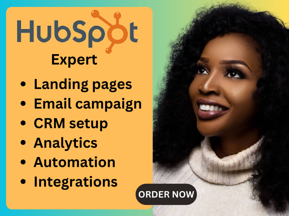 A converting Hubspot landing page | Hubspot CRM | Hubspot Automation ...