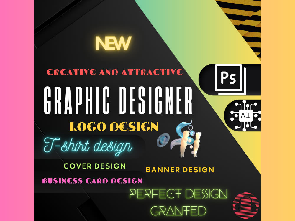 I can make unique graphic designs for exemple logo banners posters etc ...
