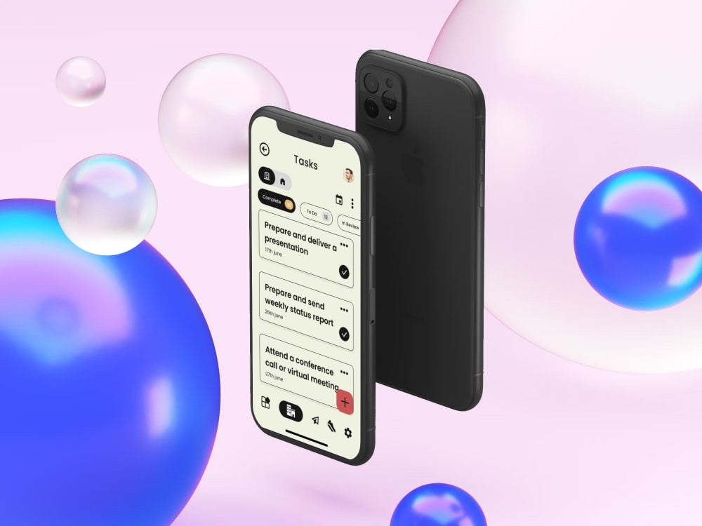 An exceptional and modern mobile UI design. | Upwork