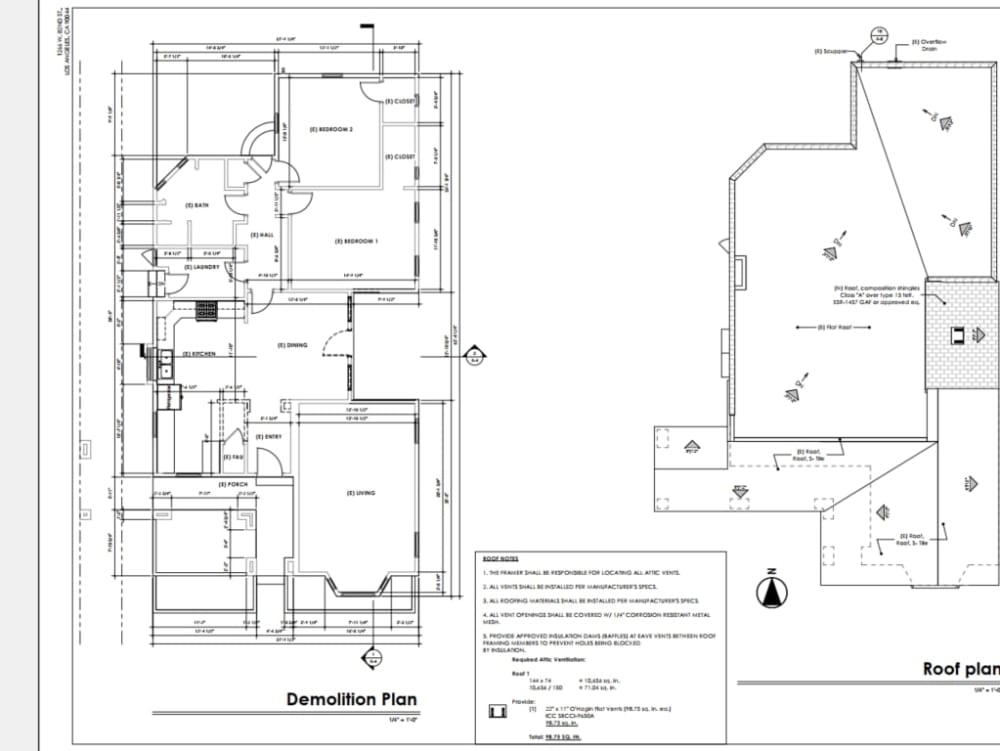 An Architectural Drawing/ Construction Drawings package in Revit. | Upwork