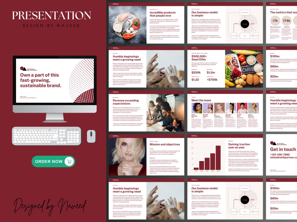 An Animated Eye-catching Presentation which will make the audience WOW ...