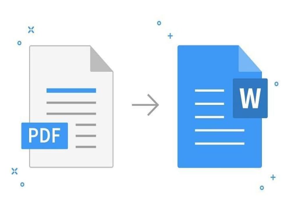 Convert PDF to Word, or Word to PDF Doc with revisions until agreed ...