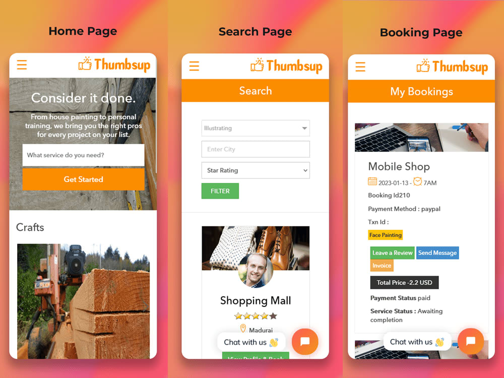 Thumbtack Clone Script to Launch your Service Marketplace | Upwork