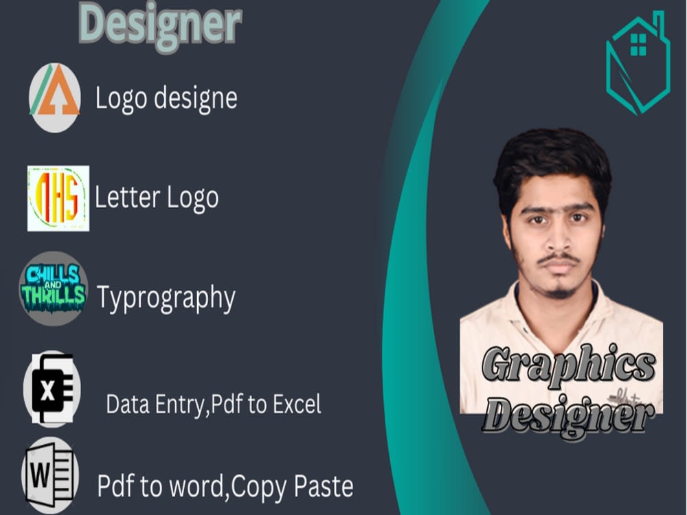 A 3D& 2D logo, company logo,typography also later logo for your ...