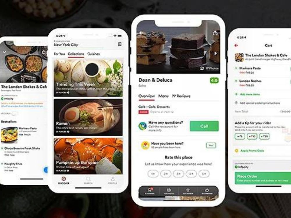 Food delivery app, food ordering app, uber eats food delivery website | Upwork