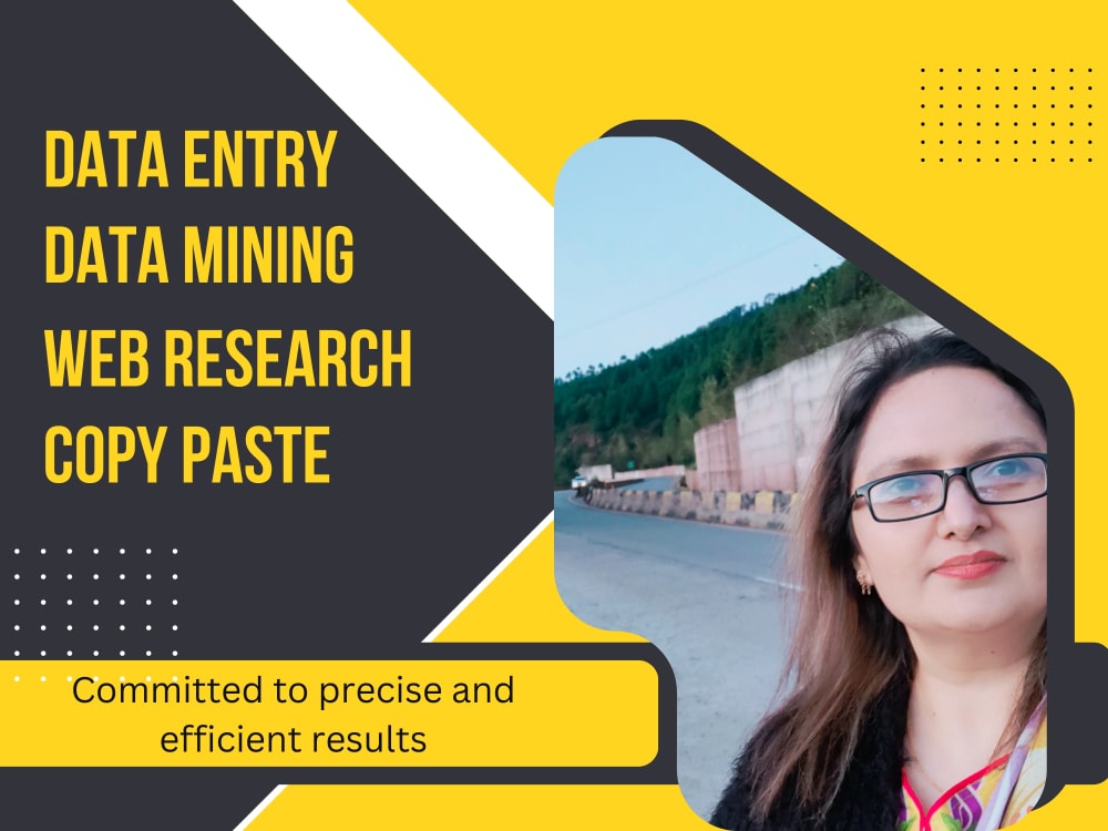 Perfect Data Entry, Typing, Web Research, Data Mining & Copy paste Services | Upwork