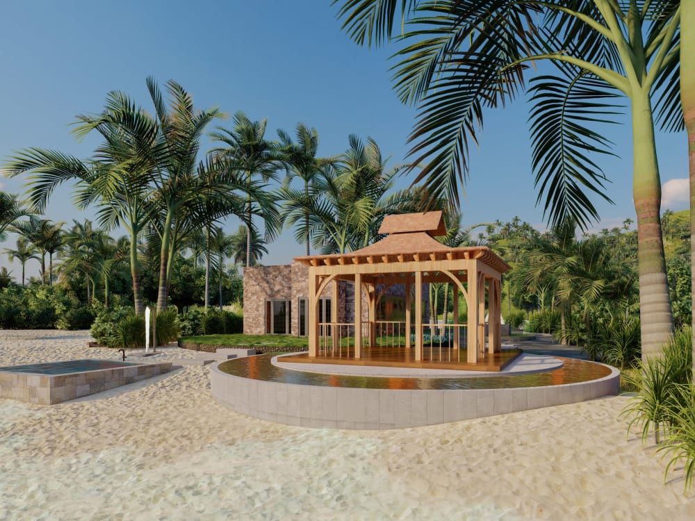 Fantastic 3D Visualization of a Beach Resort | Upwork