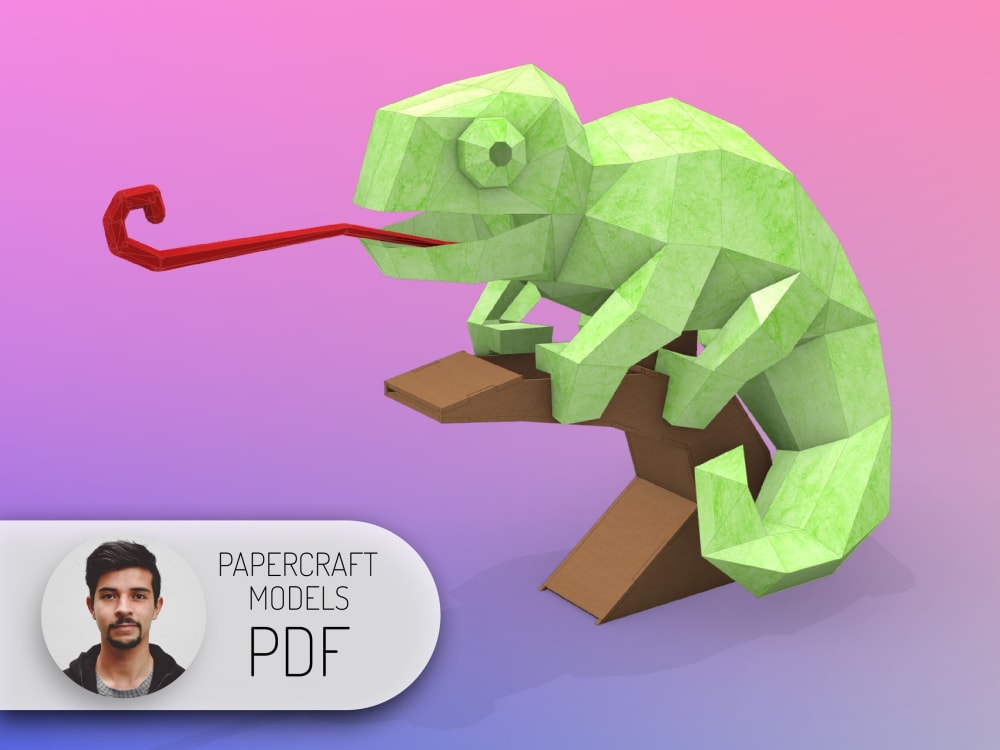 An awesome papercraft template | Upwork