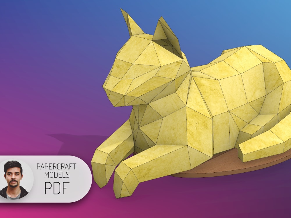 An awesome papercraft template | Upwork