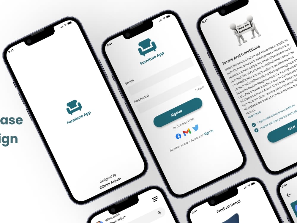 A clean mobile app design /responsive | Upwork