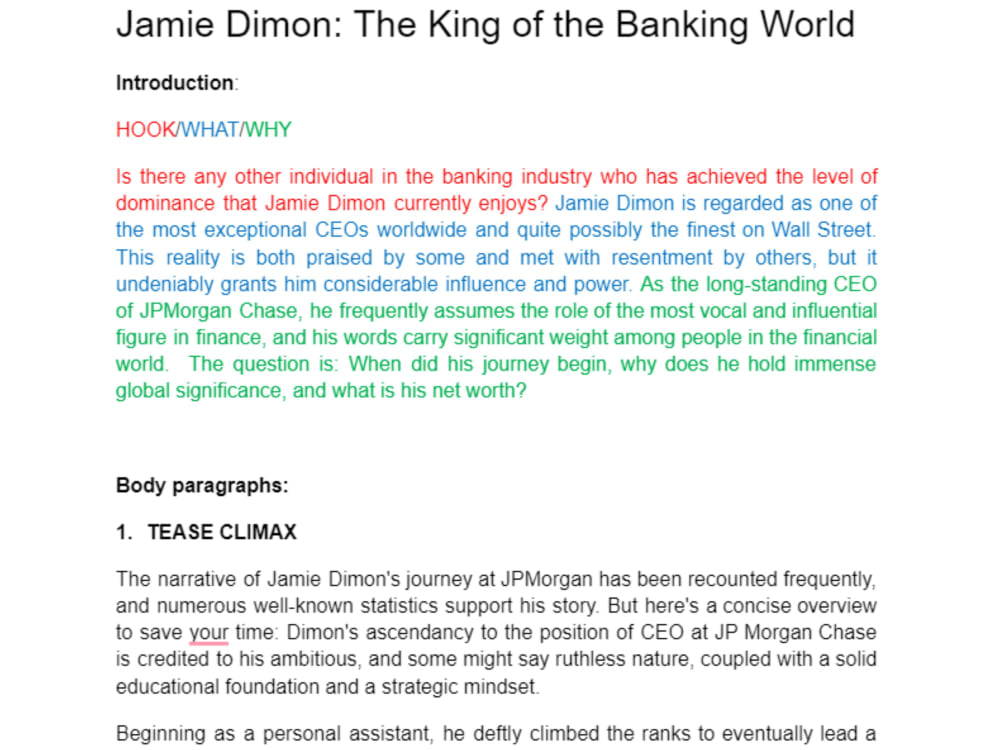 Documentary style youtube video script writer | Upwork