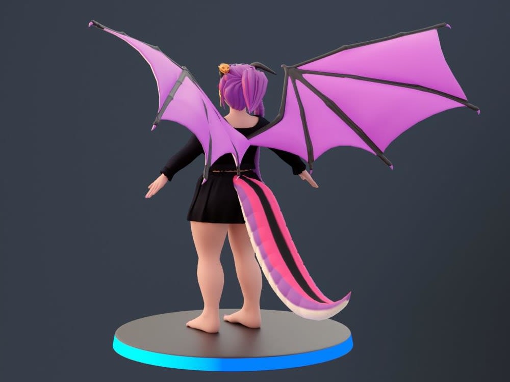 3D Anime Model For Gaming and Streaming | Upwork