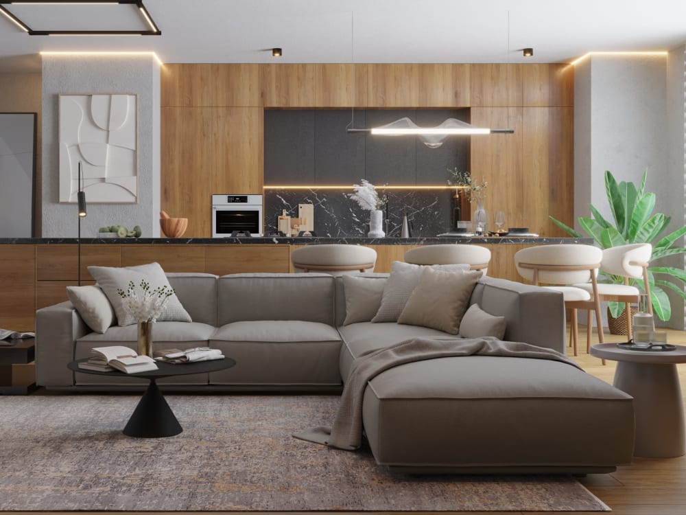 A functional and realistic interior design | Upwork