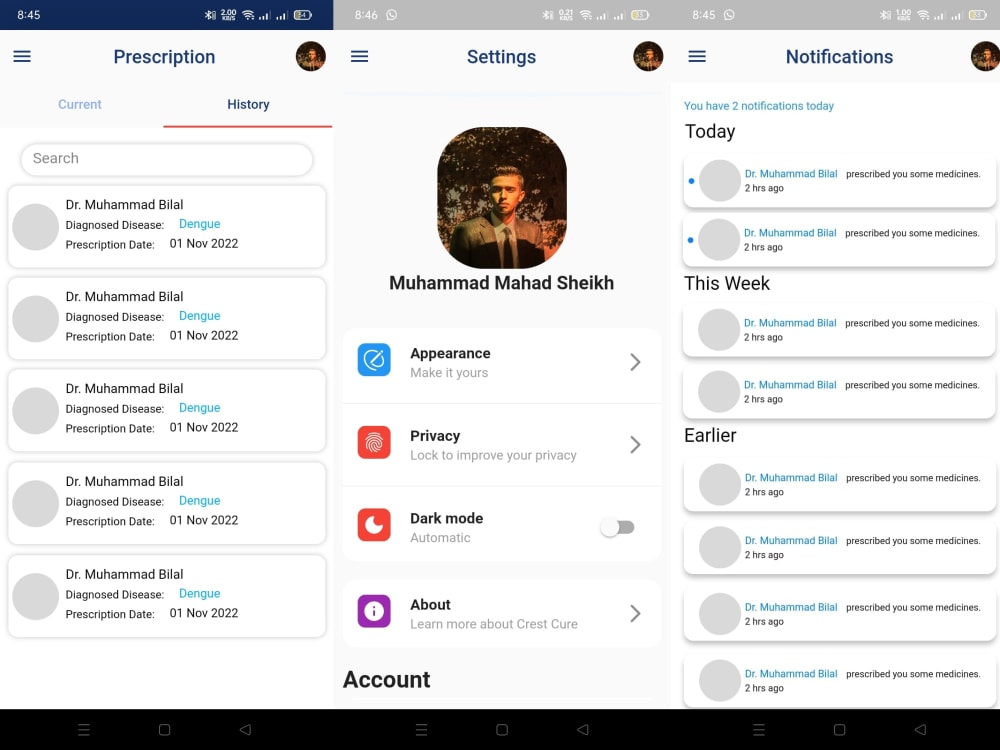 A complete mobile application using flutter, react native or kotlin | Upwork
