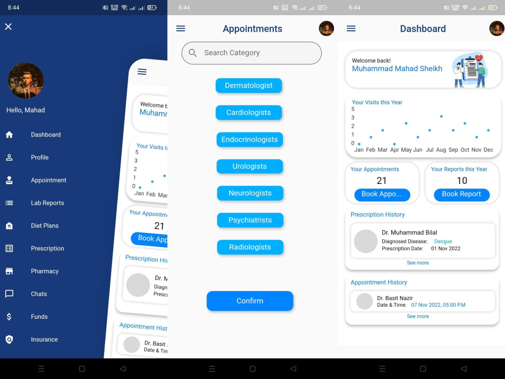 A complete mobile application using flutter, react native or kotlin | Upwork