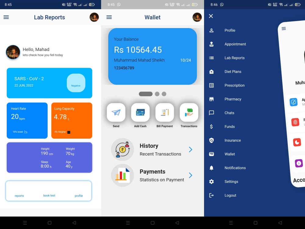 A complete mobile application using flutter, react native or kotlin | Upwork