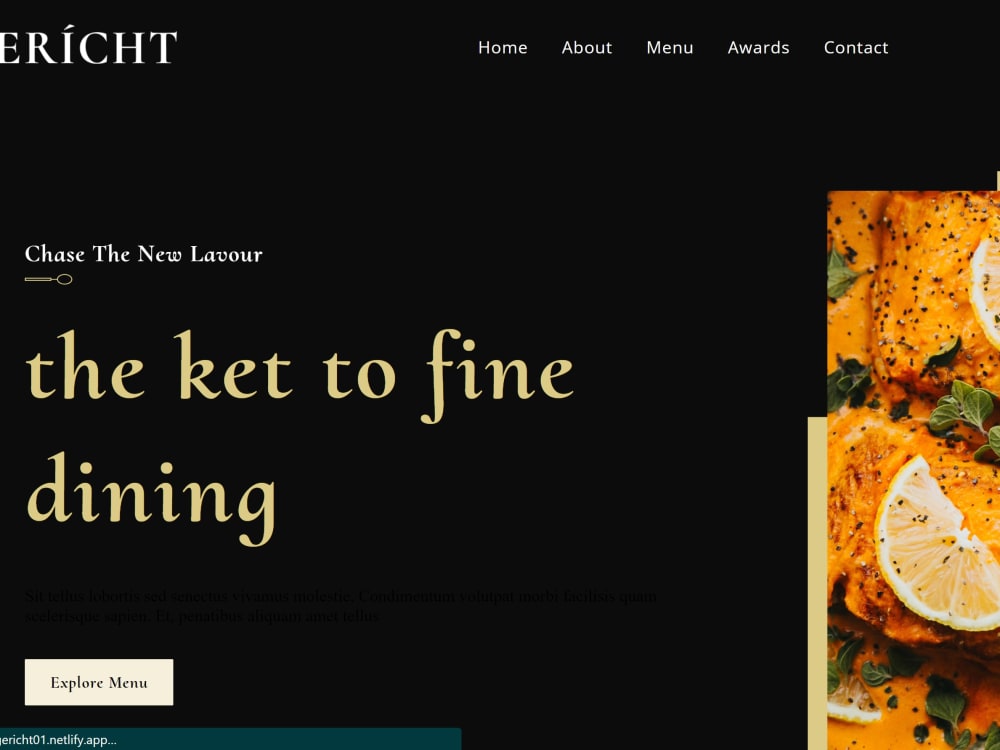 A nice and responsive website | Upwork