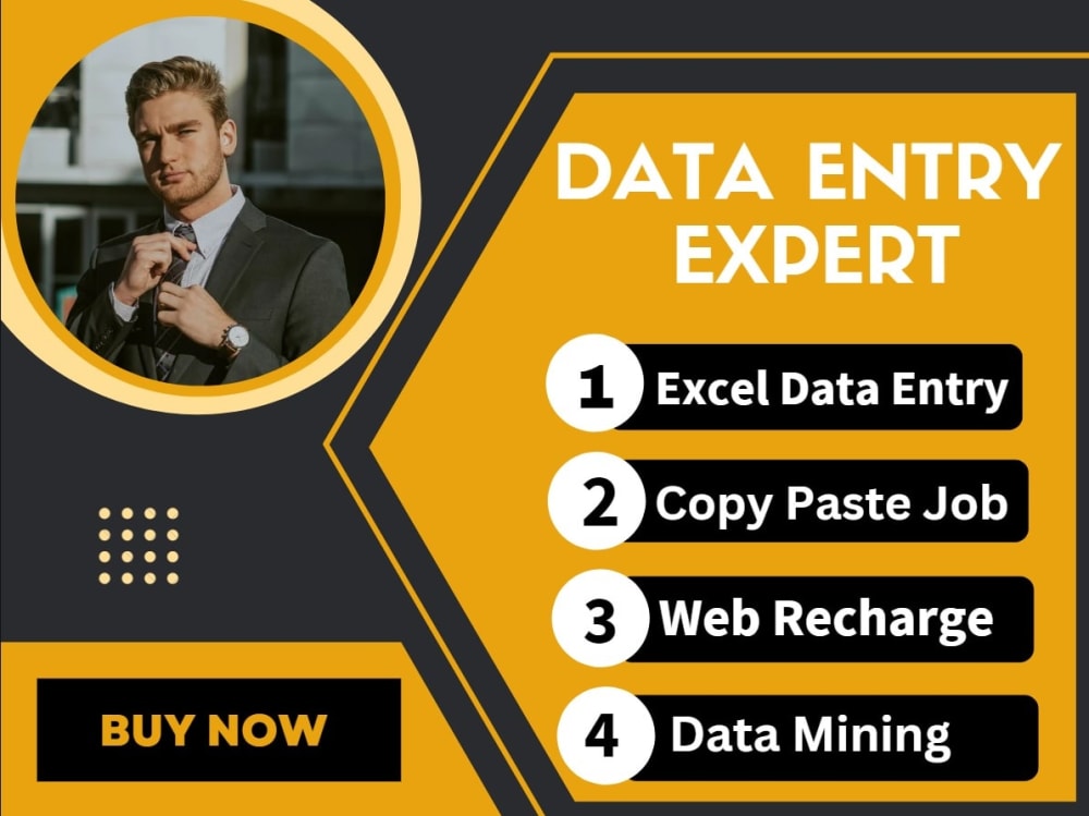 Data entry, data mining, web research, copy paste and excel data entry jobs | Upwork