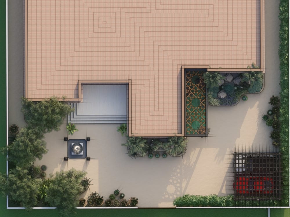 A Captivating 2D Landscape Plans for Gardens, Backyards, and More | Upwork