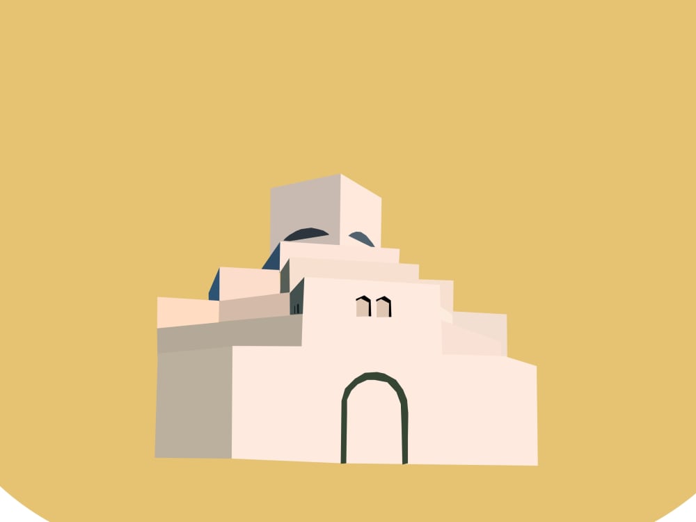 A 2D Vector drawing of the buildings you choose | Upwork