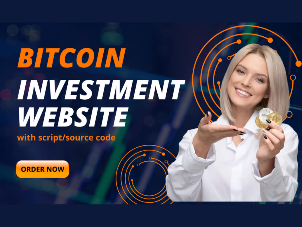 A well-developed Bitcoin investment website with source code | Upwork