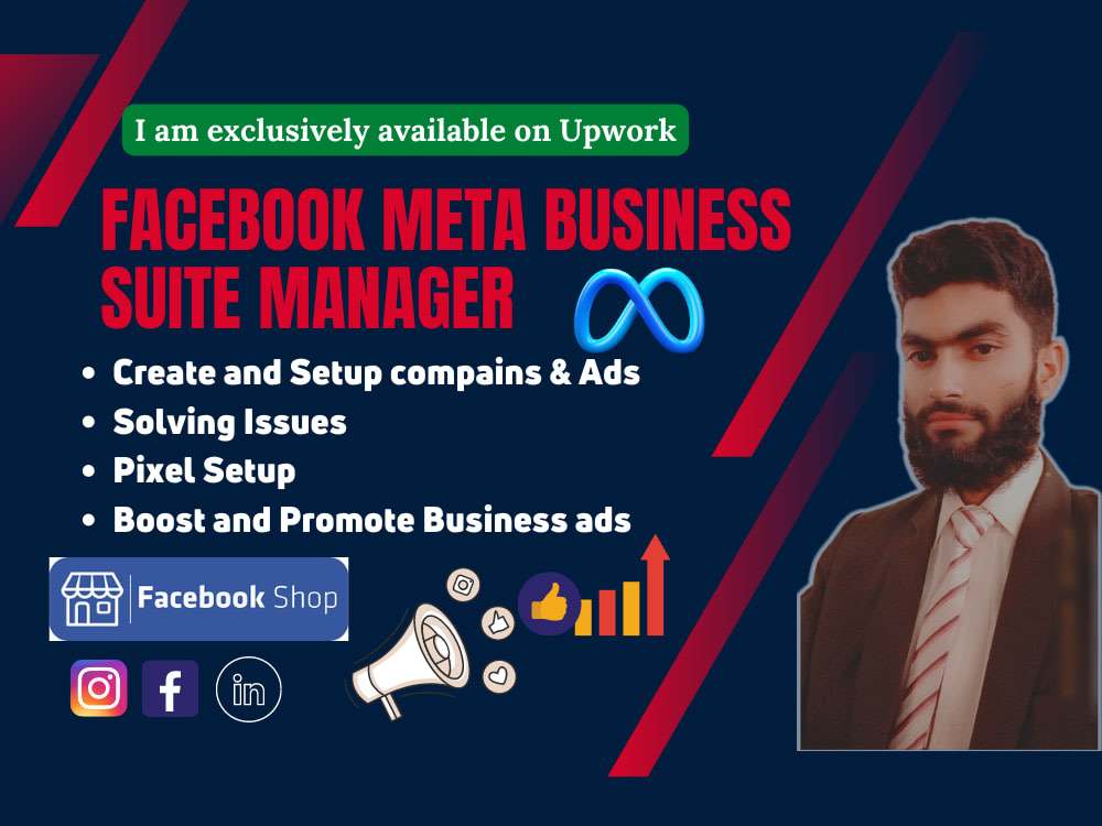 Facebook, instagram ad compaigns and meta business management | Upwork