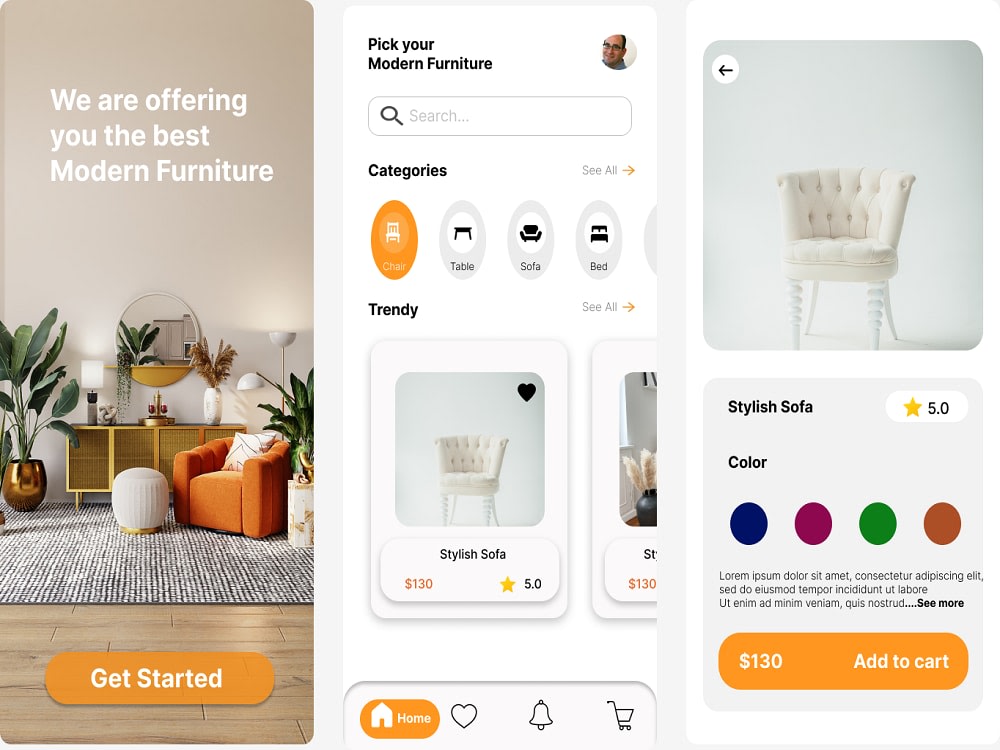 An aesthetically pleasing ui ux for mobile and website | Upwork