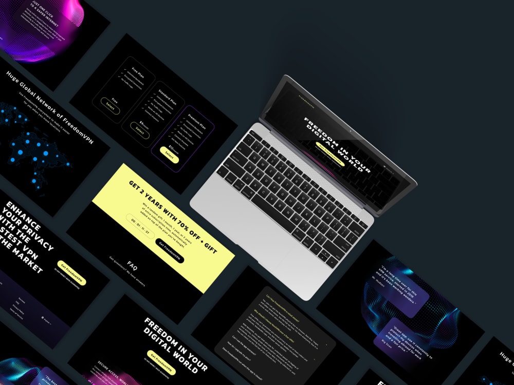 Magnificent stylish web design for your website | Upwork