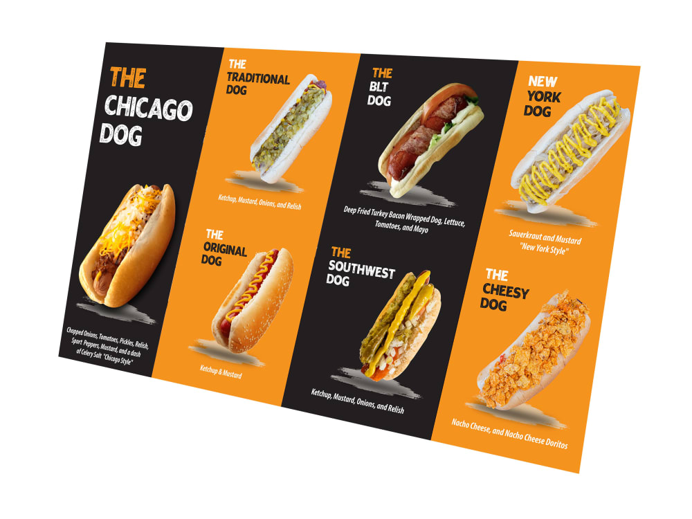 A fantastic digital screen menu design for your restaurant. | Upwork