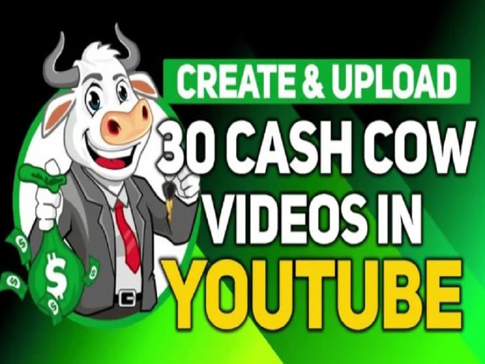 A youtube cash cow video, youtube cash cow channel, youtube promotion ...