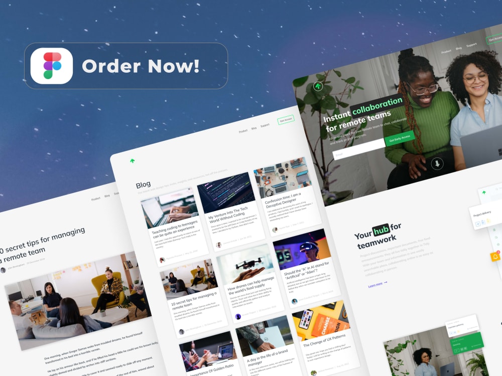 A Responsive Website Design, Website and Landing Page UI Design in ...