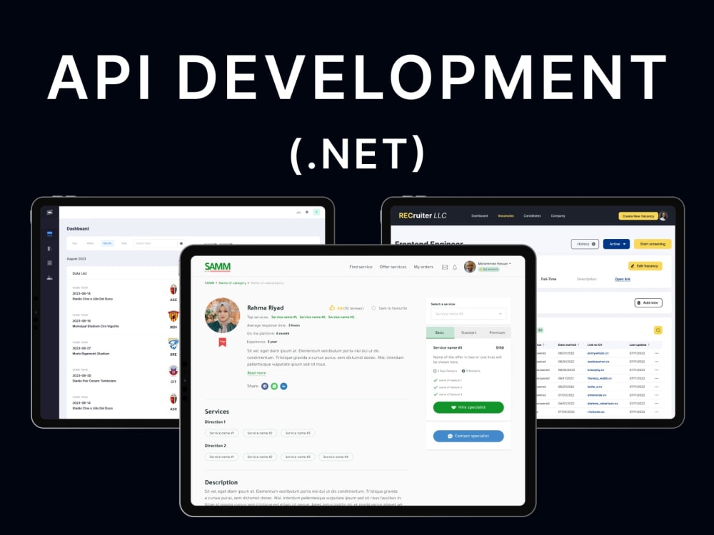 .NET - API Development | Upwork