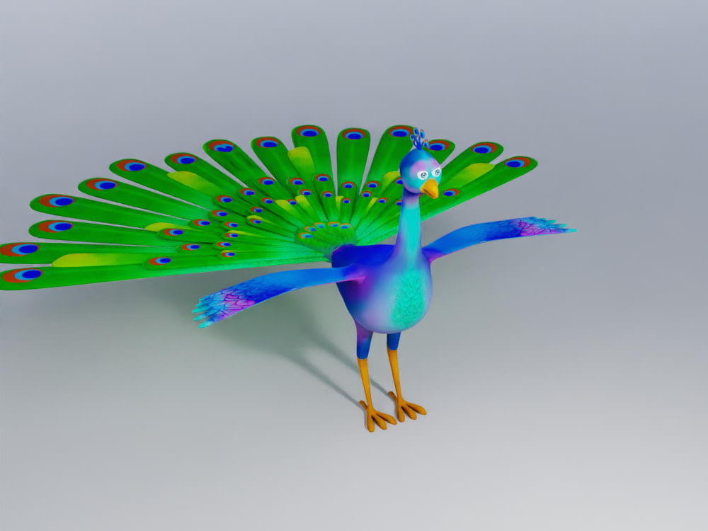 3D cartoon characters Model & Texture | Upwork