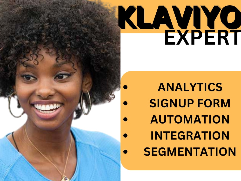 Klaviyo Email Marketing/Klaviyo Flows Setup/ Klaviyo Campaign | Upwork Klaviyo Email Marketing/Klaviyo Flows Setup/ Klaviyo Campaign | Upwork