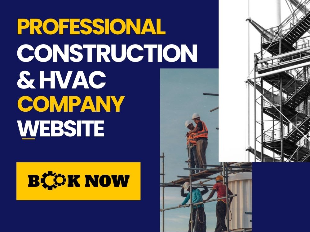 Your Professional Construction & HVAC Wordpress Website Design | Upwork