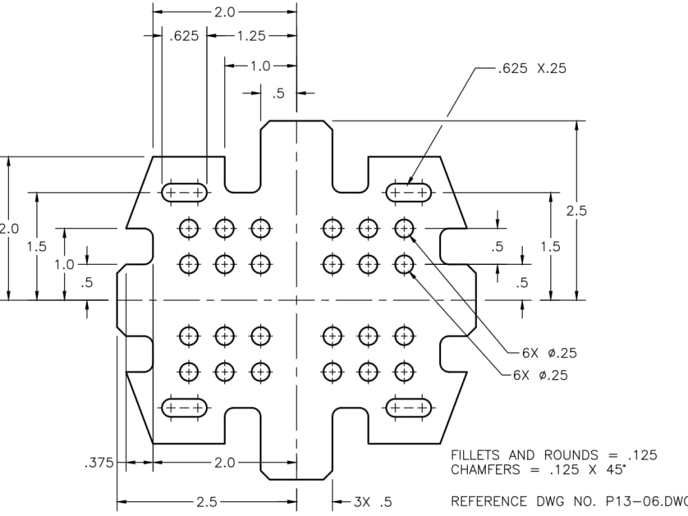 A technical drawing of your single-part product idea | Upwork
