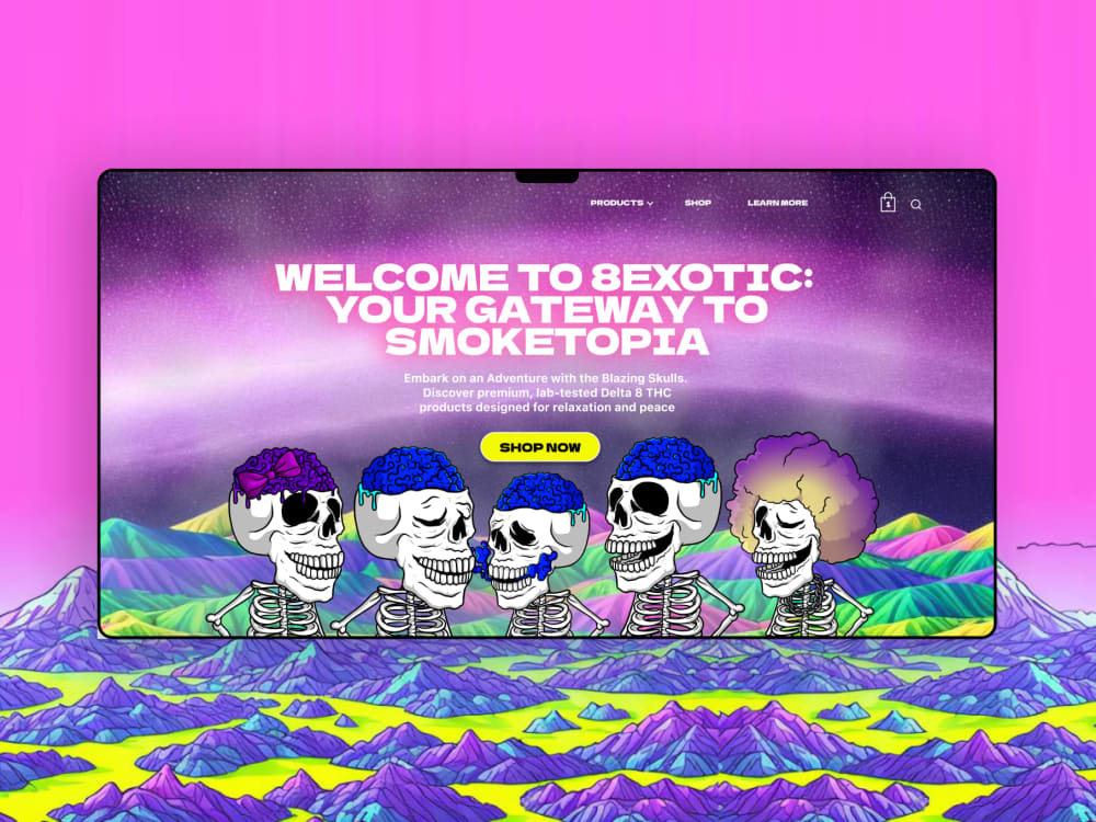 A fantastic prototype website/landing page/app proposition | Upwork