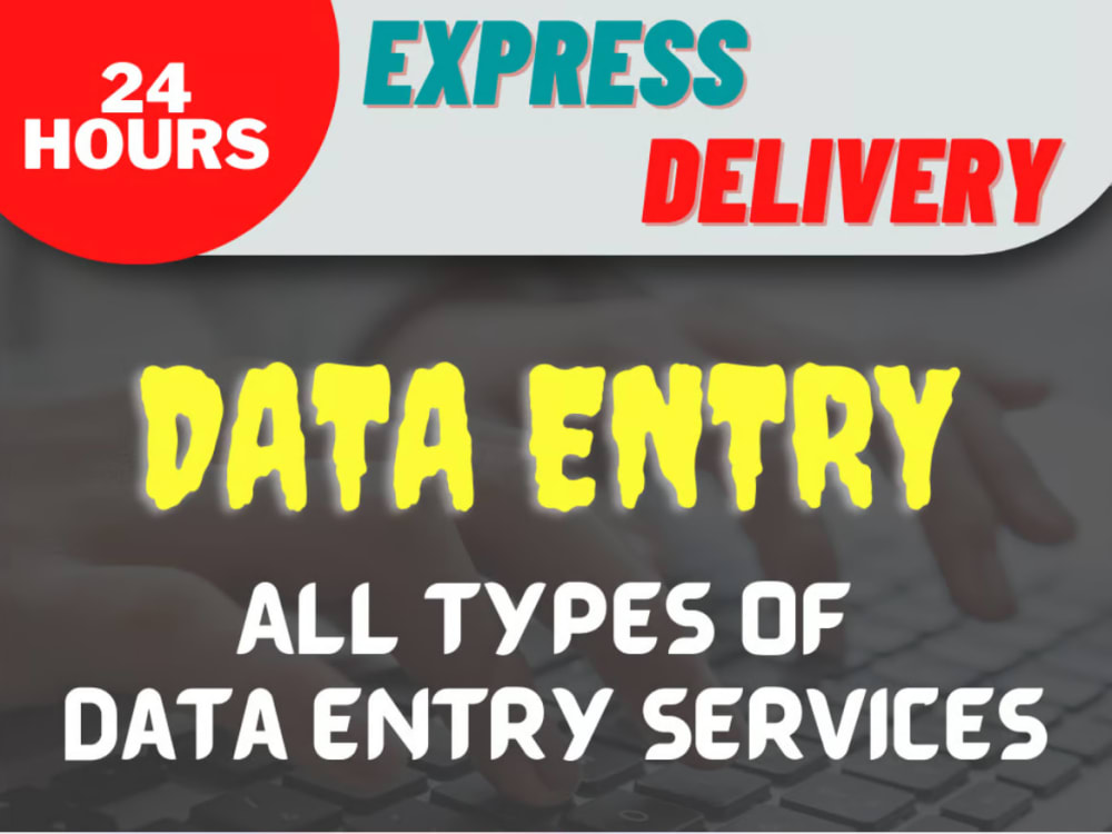 Professional & Quick Data Entry Services with 100% Accuracy | Upwork