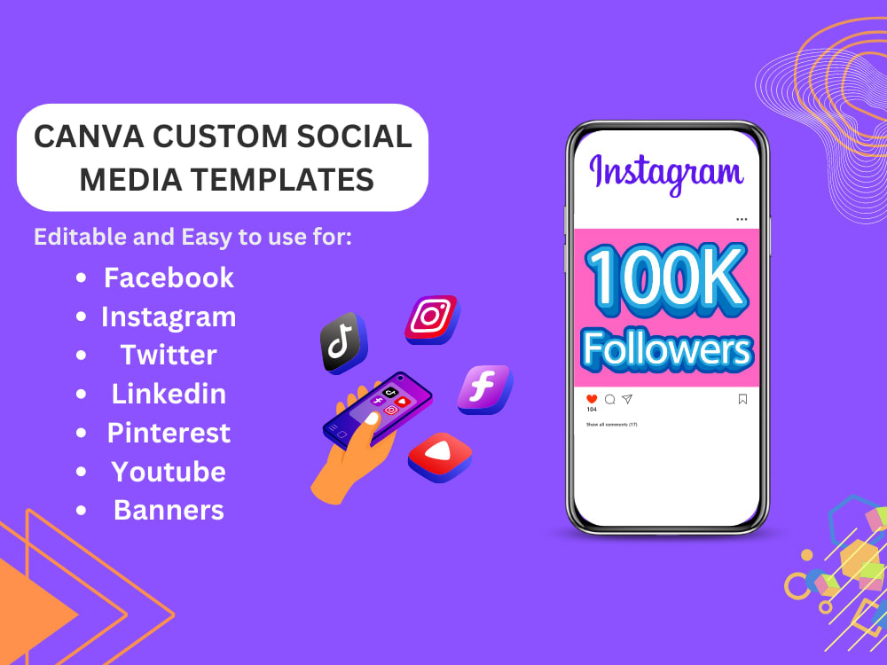 Design social media posts on Canva. | Upwork